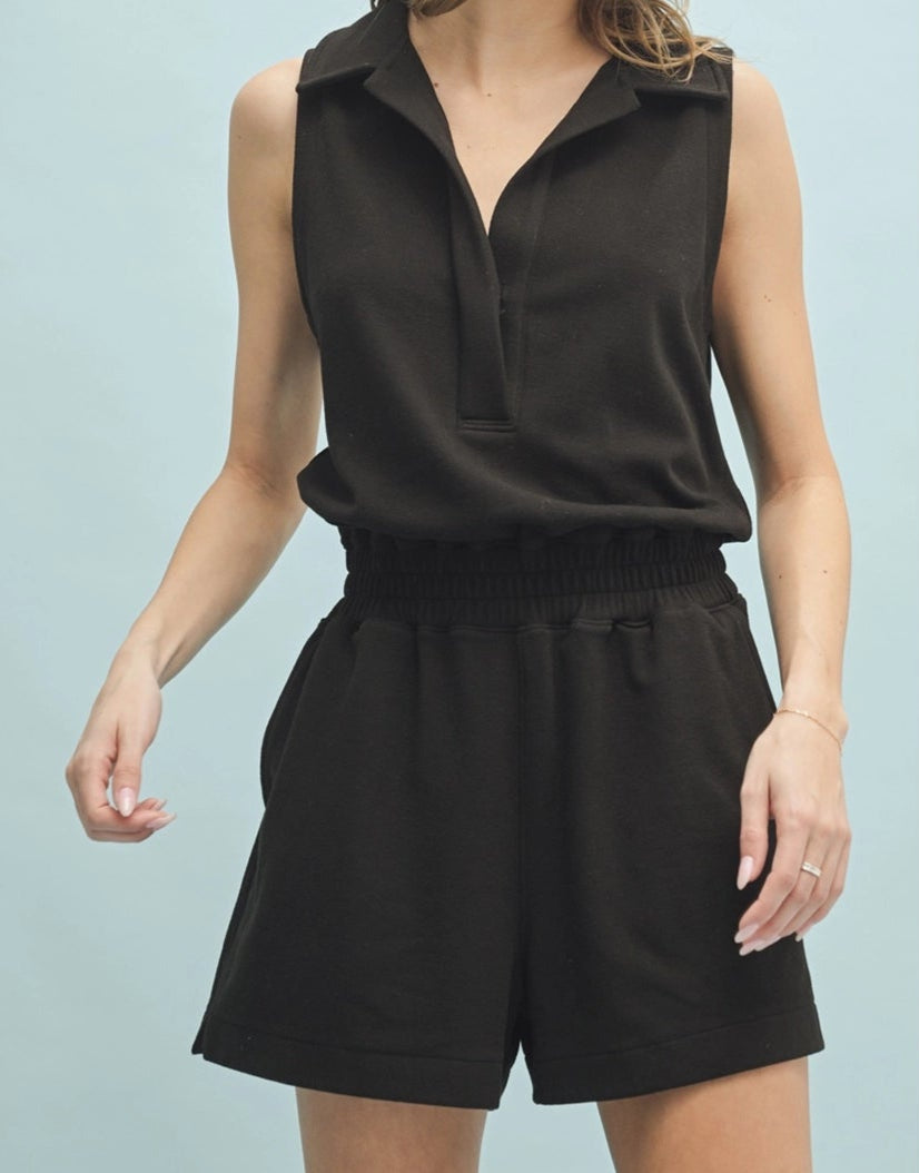 Fleece Romper – Barefoot in Denim